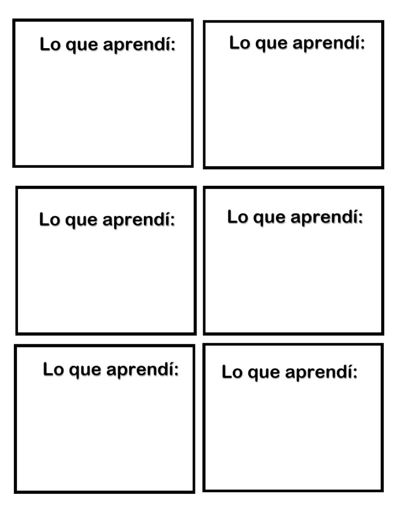 Sem2 sesion3 Lo que aprendí | PDF