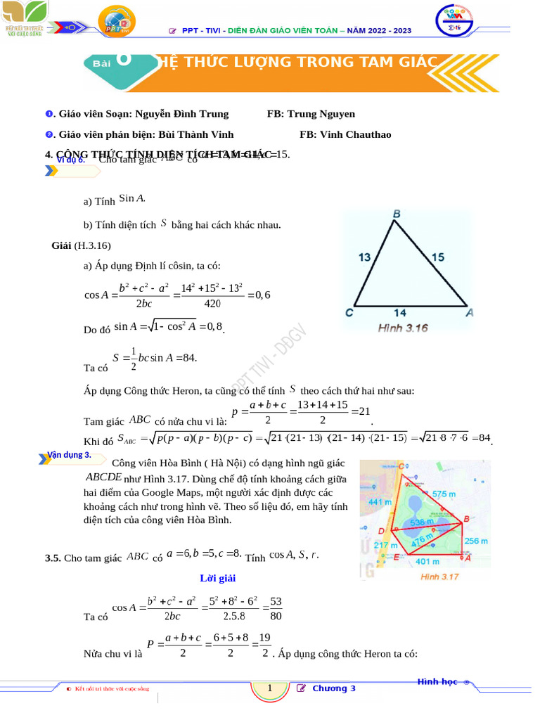 KNTT_C3_B6_P2_CAC HE THUC LUONG TRONG TAM GIAC | PDF