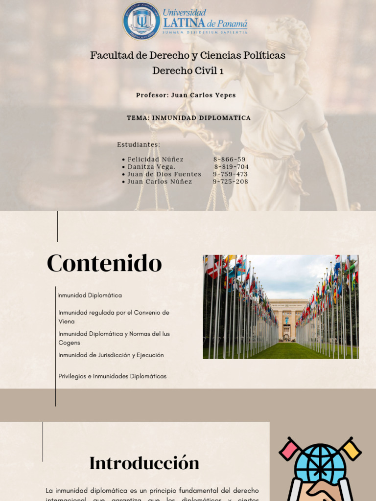 Inmunidad Diplomática | PDF | Inmunidad parlamentaria | Cónsul ...
