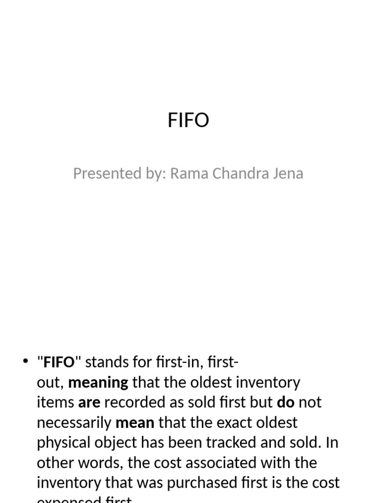 04 Fifo | PDF