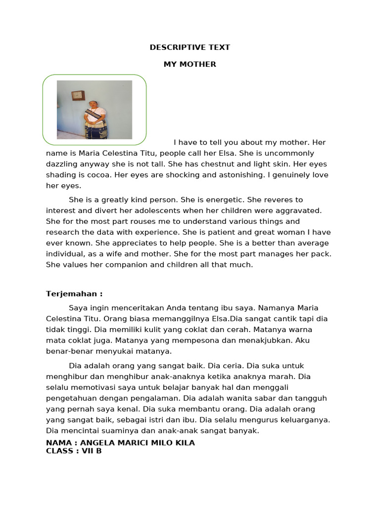 DESCRIPTIVE TEXT ELS | PDF