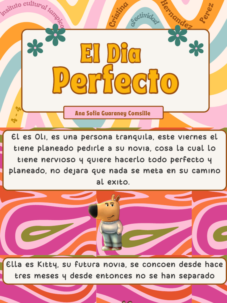 Orange Groovy Retro Daily Agenda Presentation (1) | PDF