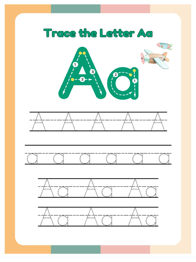 Tracing Worksheets For Kids (Alphabet) | PDF