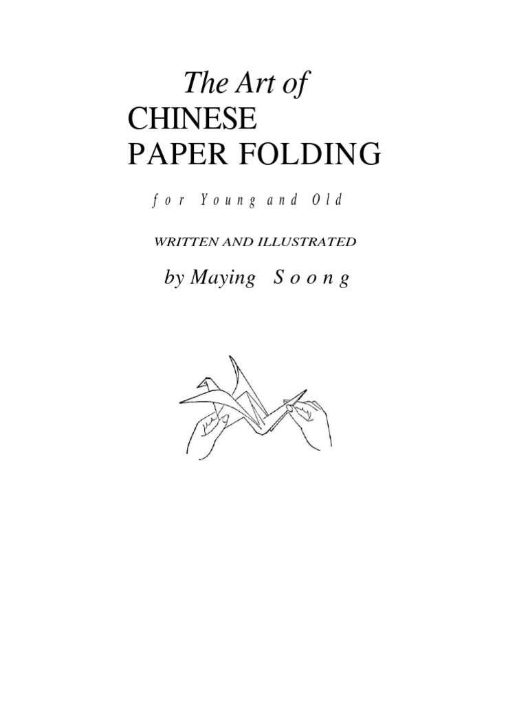 Chinese Paper Folding | PDF | Origami | Books