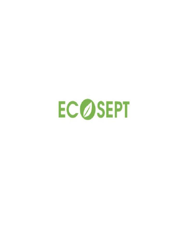 Installation Instruction For Ecosept | PDF | Septic Tank | Concrete