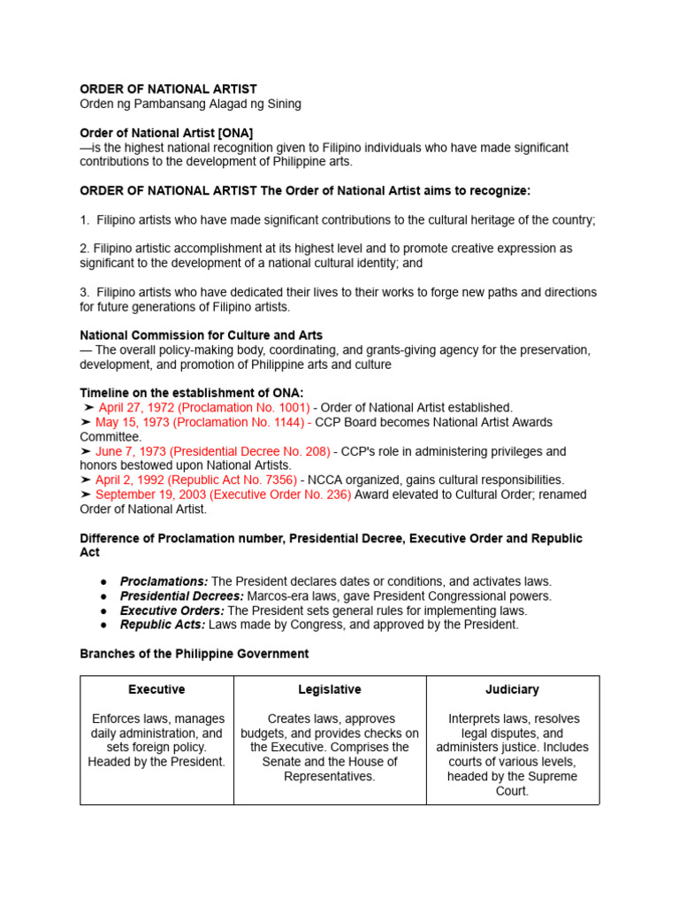 ONA | PDF | Government