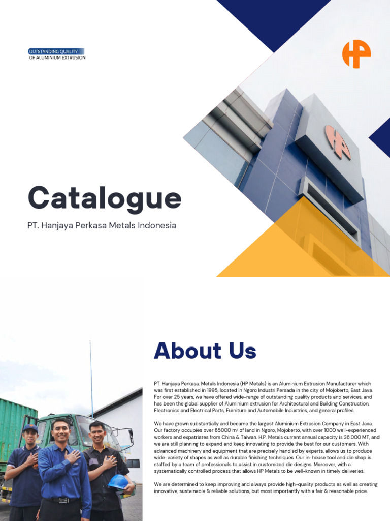 Catalogue Hanjayaperkasa Metals Indonesia | PDF | Metals | Chemistry