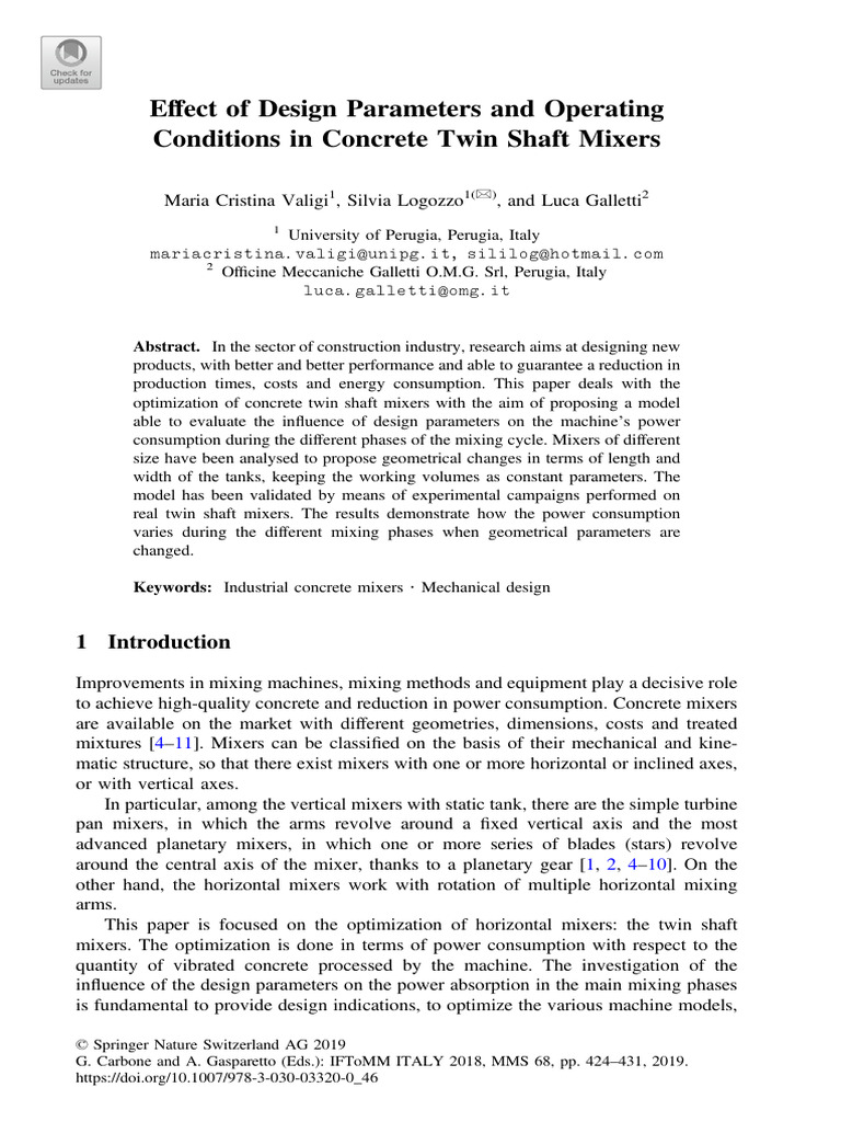 Effect of Design Parameters and Operating | PDF | Force | Applied And ...