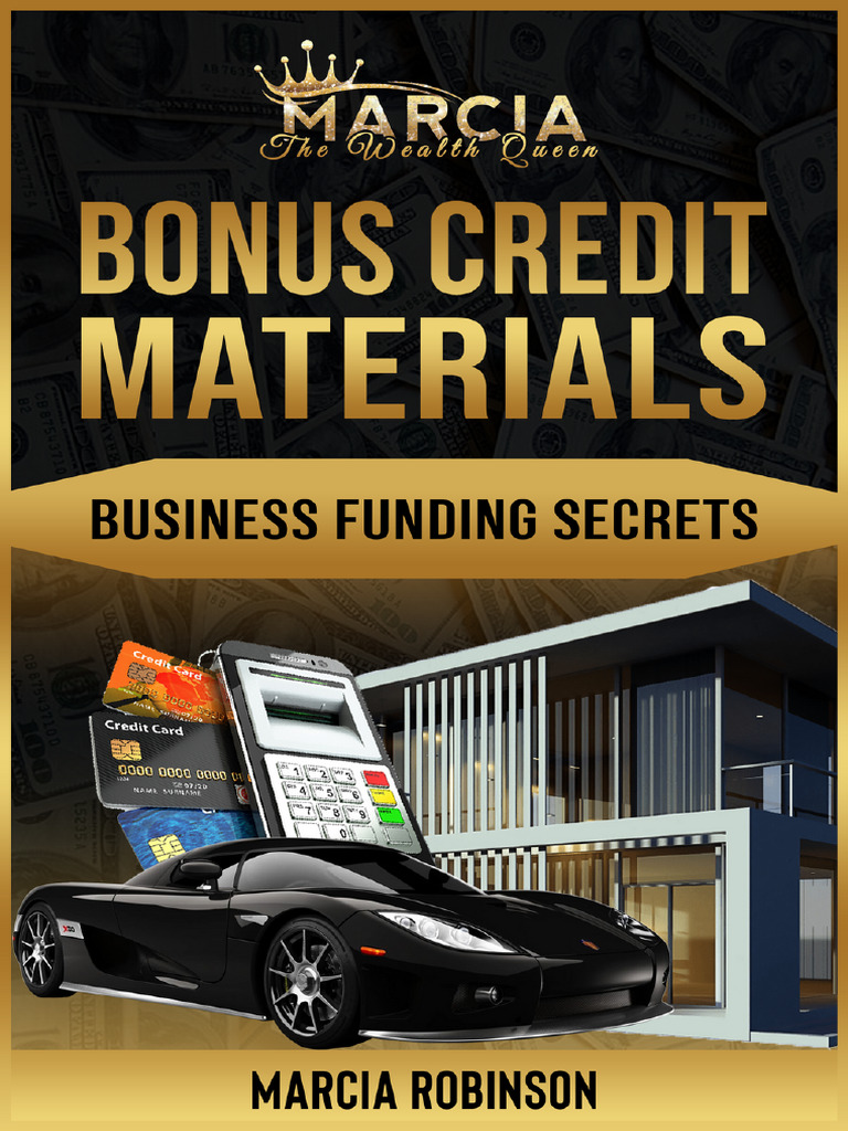 Ebook Bonus Credit Materials | PDF | Credit Card | Credit