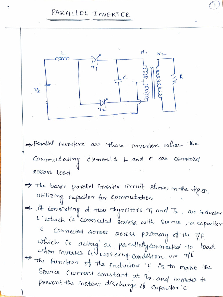 parallel inverter | PDF | Electrical Engineering