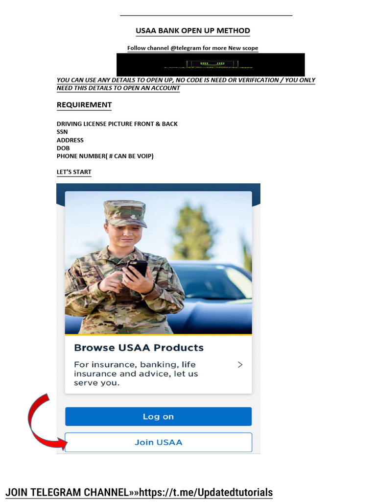 How To Opena USAA Account | PDF