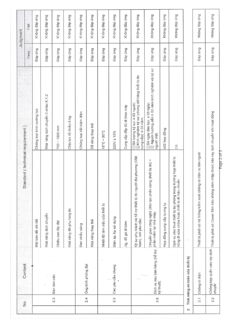 Spec Profile Inspection Machine Rev01 | PDF