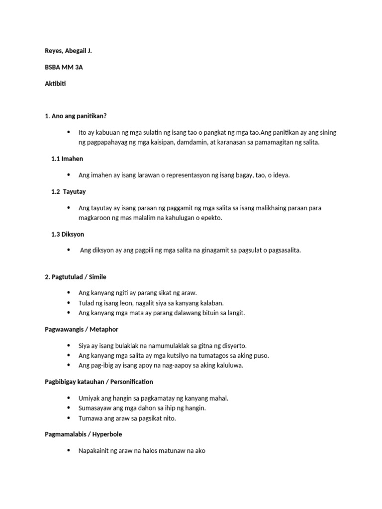 Filipino | PDF