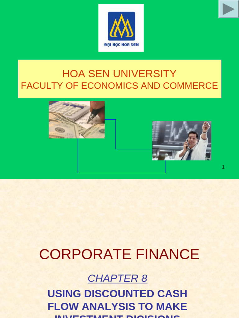 L8,9 Cash Flow Projection | PDF | Depreciation | Net Present Value