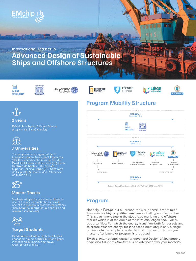 EMship Flyer 2024 Intake | PDF