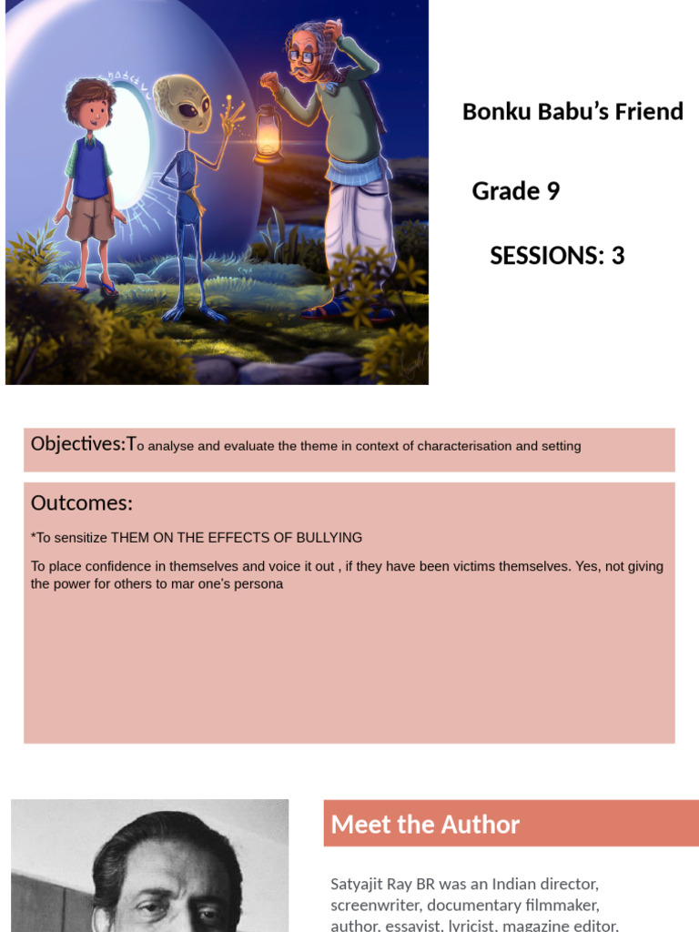 Grade 9 Bonku Babu's Friend 2024-25 | PDF