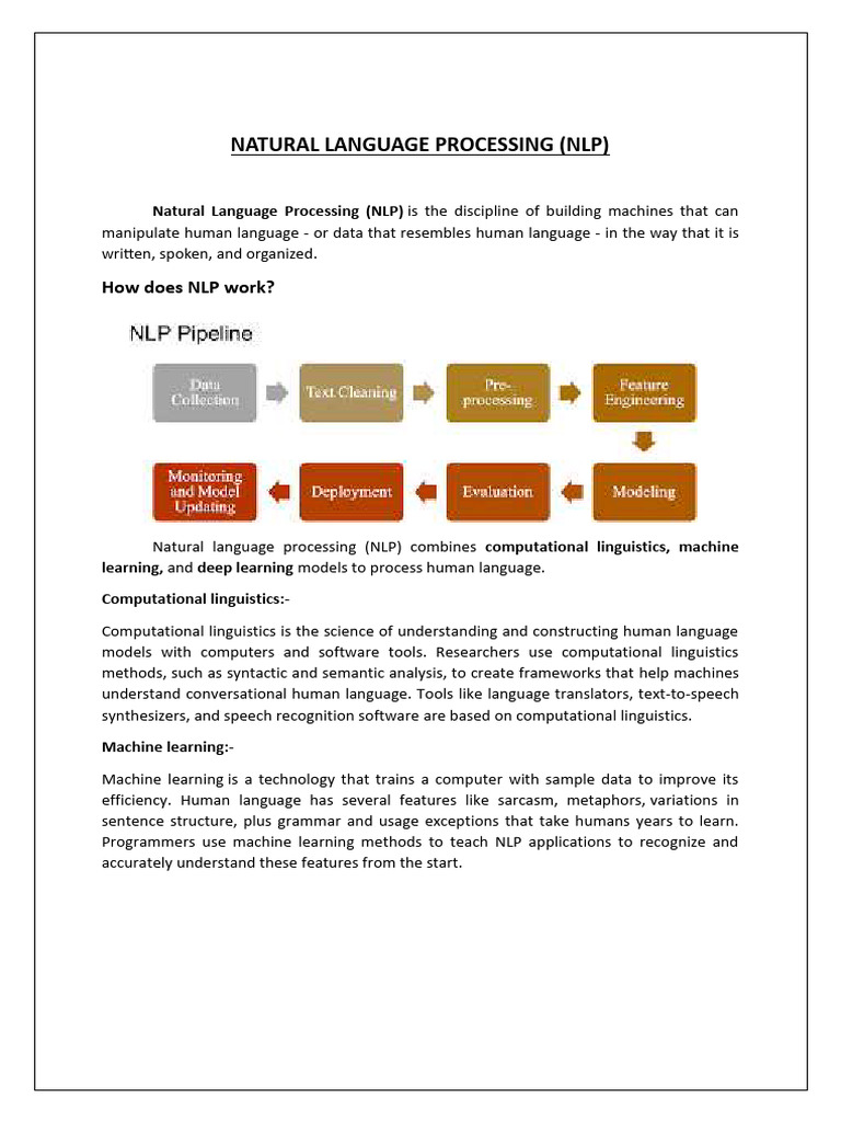 NLP Article | PDF