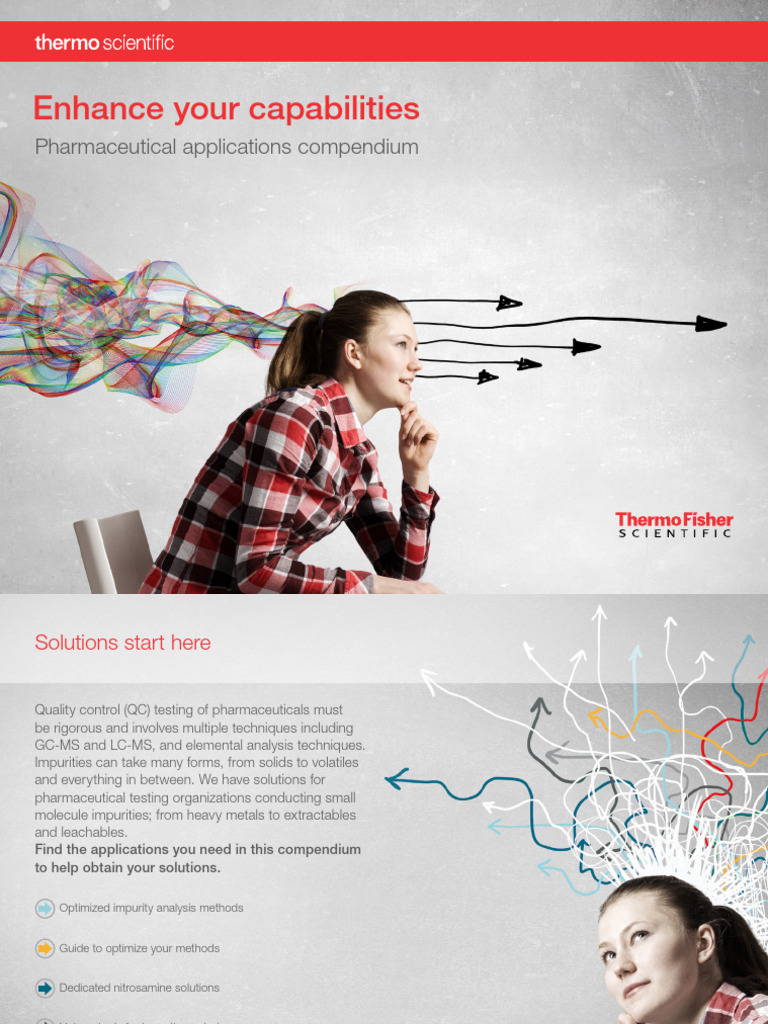 Enhance Your Capabilities Pharmaceutical Applications Compendium | PDF | High Performance Liquid ...