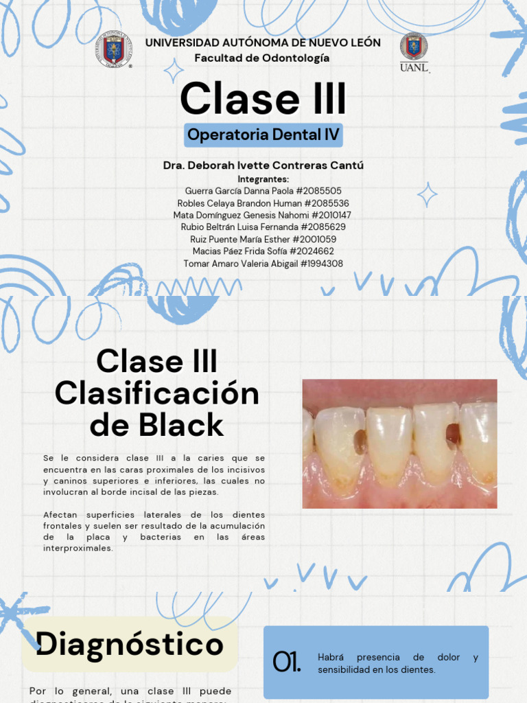 Clase III: Diagnóstico y Tratamiento Dental | PDF | Odontología | Boca