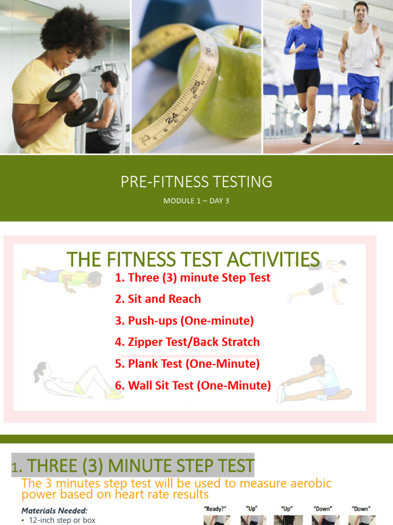Pre-Fitness Testing | PDF | Heart Rate