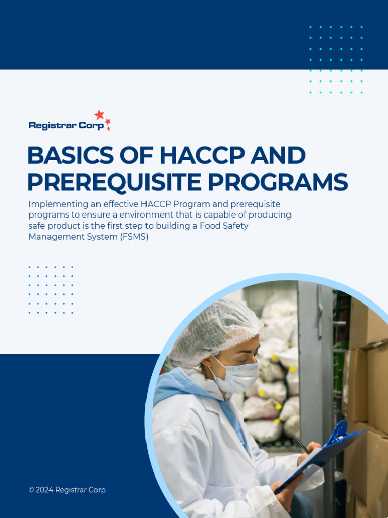 HACCP and Prerequisite Program Essentials | PDF | Hazard Analysis And ...