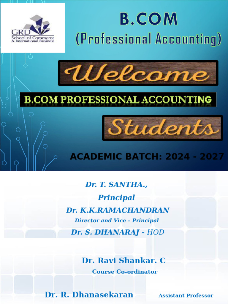 SCIB Academic Guidelines 2024-2027 | PDF