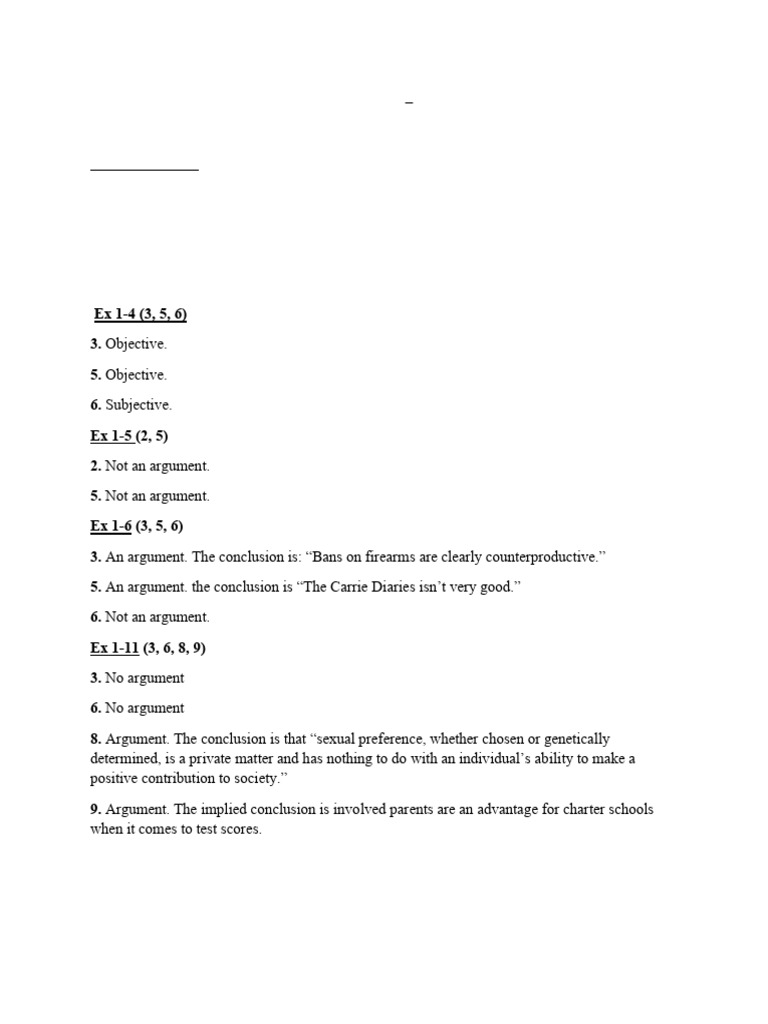 PHL 130 HW1 - Alin | PDF