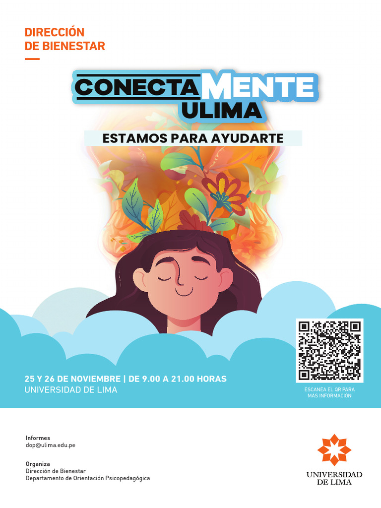 AFICHE - ConectaMente Ulima | PDF