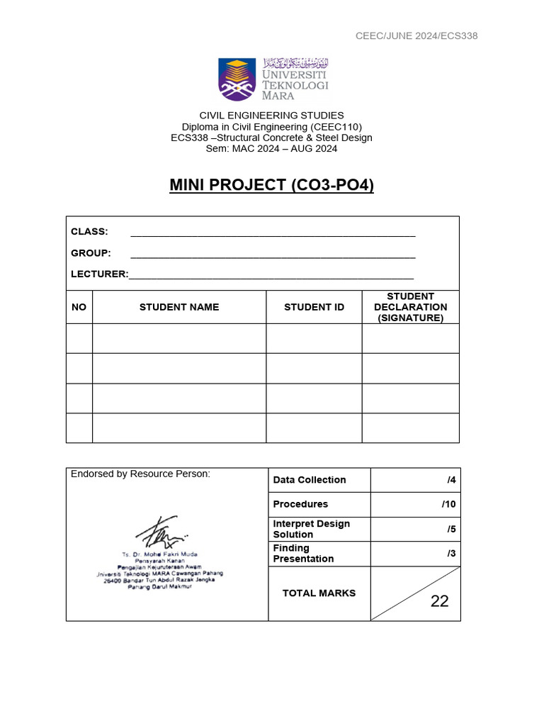 Mini Project Mac2024-Aug2024 | PDF | Engineering | Data