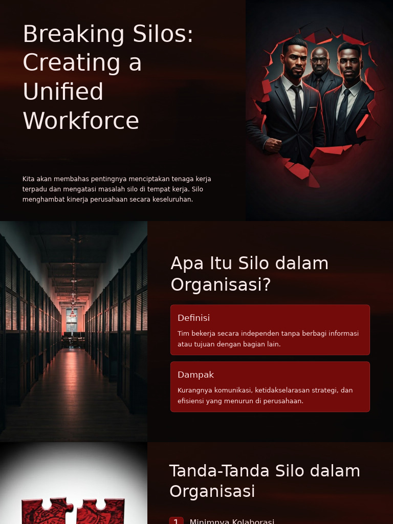 Breaking Silos Creating A Unified Workforce | PDF