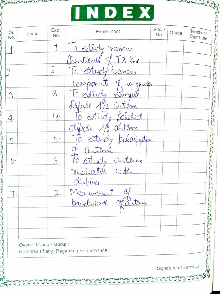Emw Practical File | PDF