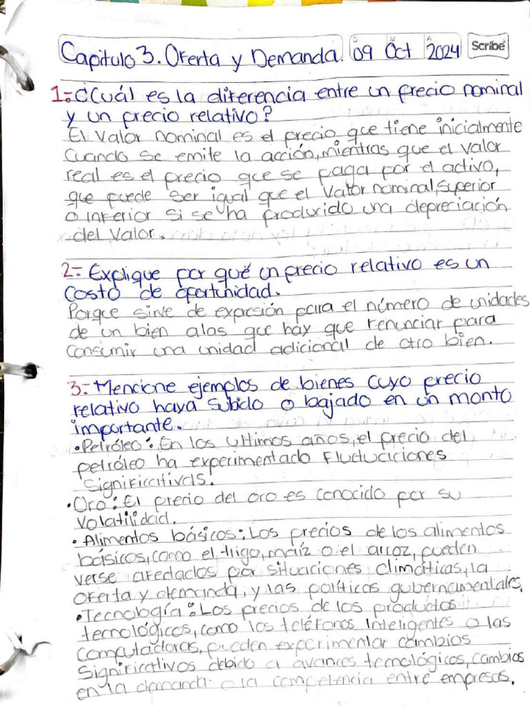 Capitulo 3. Oferta y Demanda-Comprimido | PDF