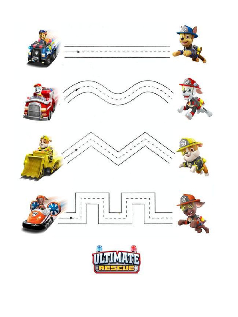 Paw Patrol Worksheets | PDF
