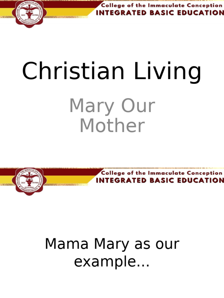 Mary, Our Mother | PDF