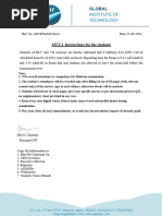 IIT Madras Common Timetable | PDF | Art | Technology & Engineering