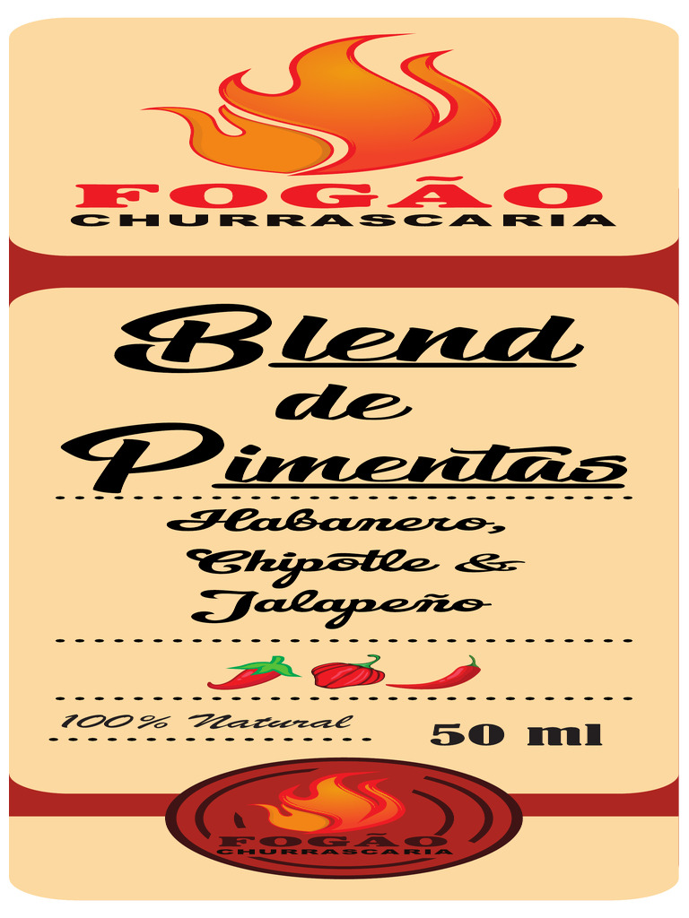 Chili Rotulo Pimenta | PDF