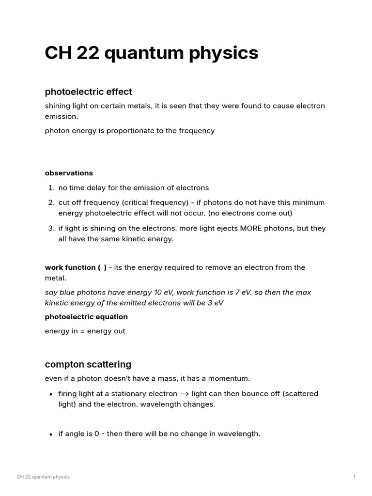 Quantum Physics | PDF