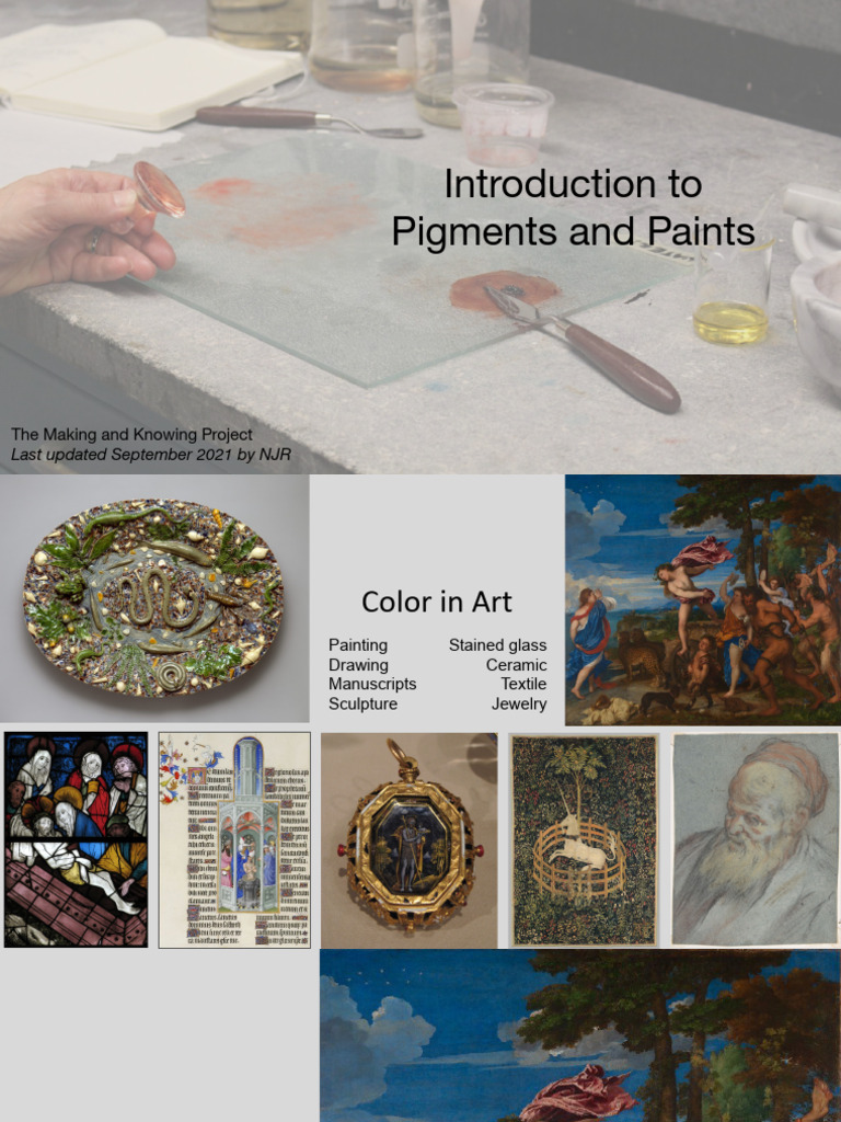 Introduction Paints Pigments Njr 2021 | PDF | Pigment | Paint