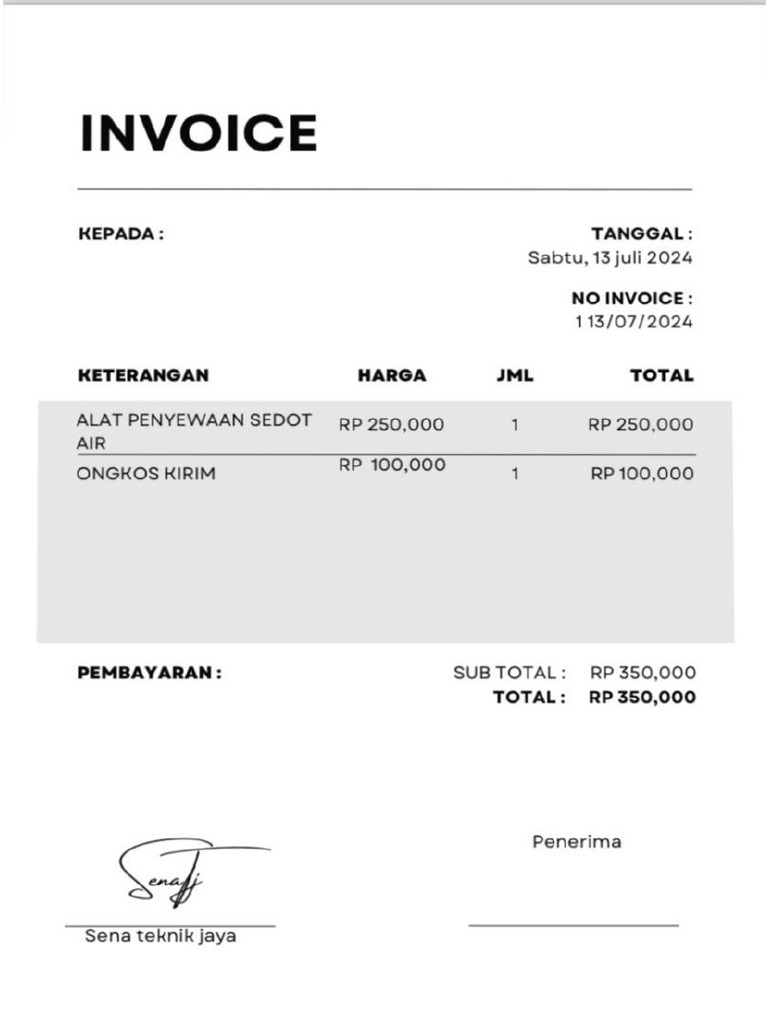 Invoice | PDF