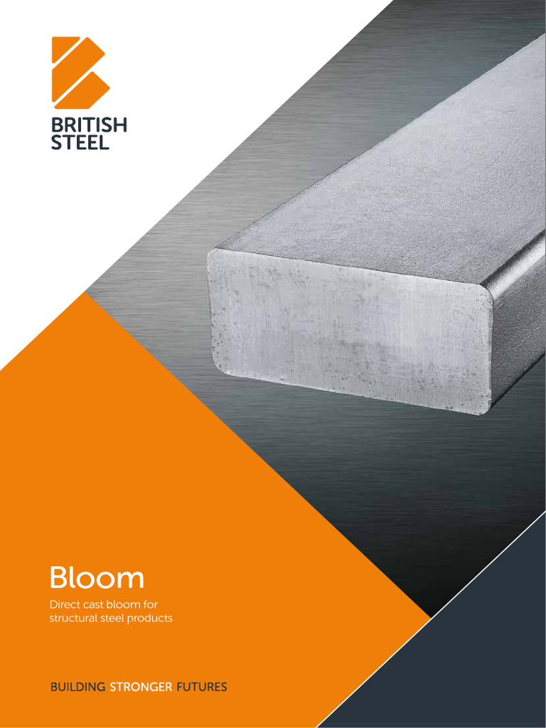 British Steel Bloom Brochure | PDF | Steelmaking | Steel