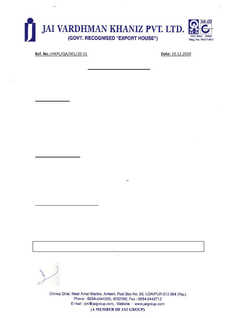 Specification Sheet Talc Powder Diclore | PDF