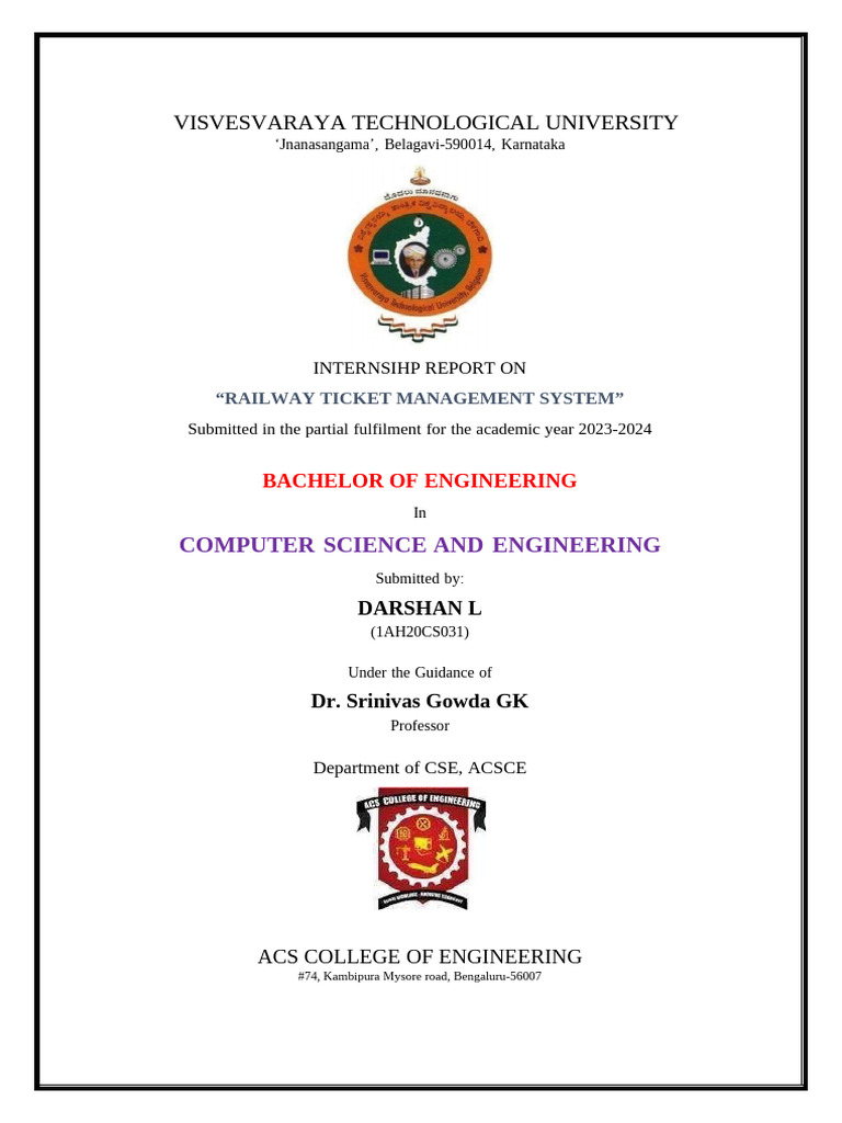 Engineering Final Year Report | PDF | Computing | Computer Science