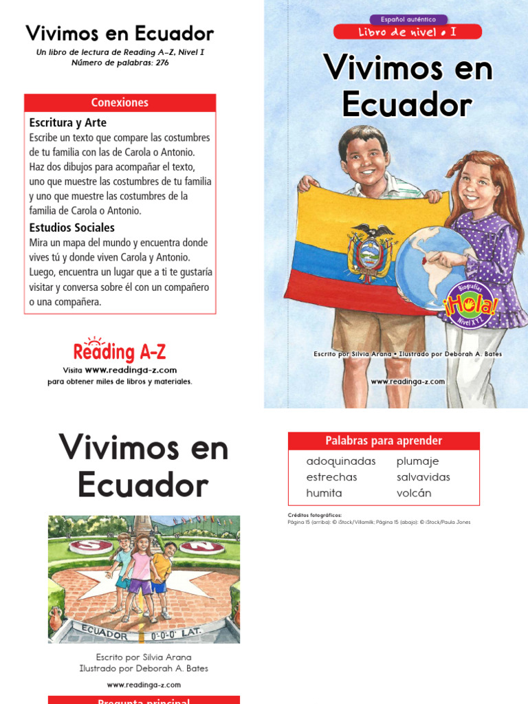 Raz Li44 Vivimosenecuador SP CLR | PDF | Ecuador