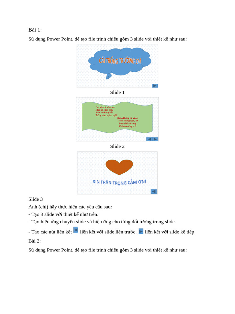 Bai Tap Luyen Tap PP | PDF