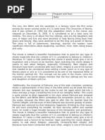 Aslan's Sacrifice and Resurrection in Narnia | PDF | Aslan | The ...