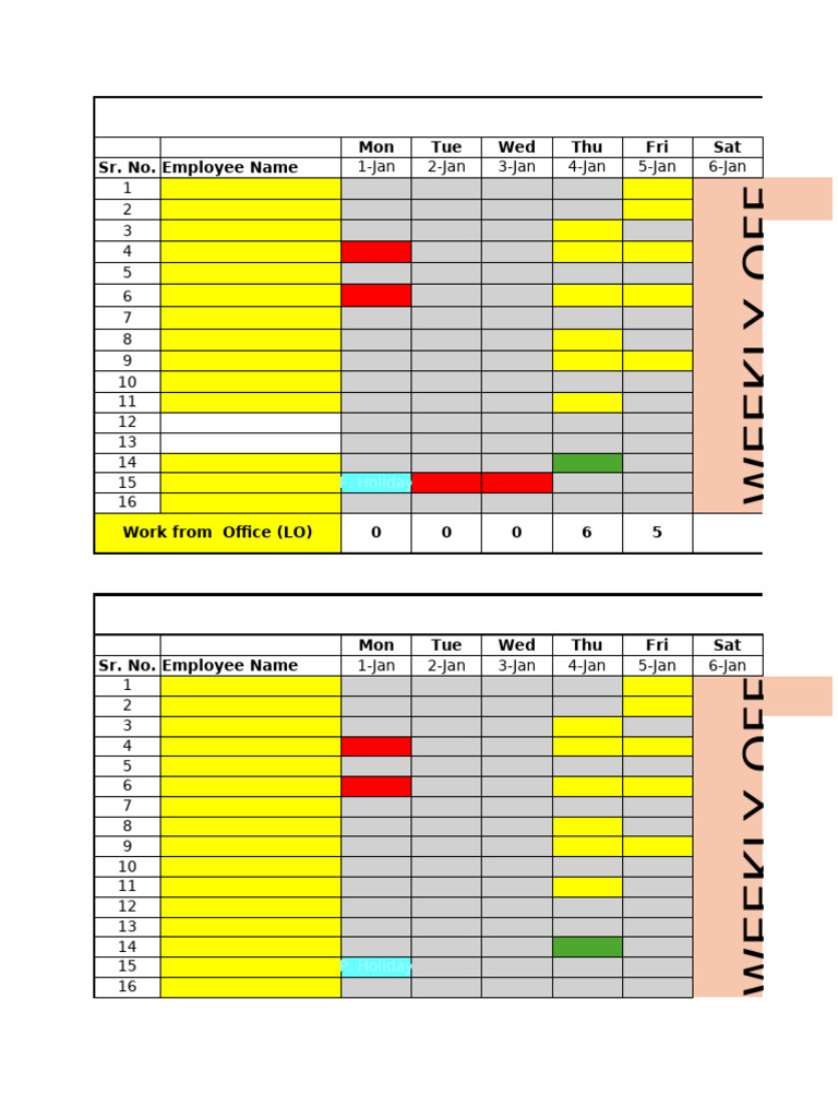 Book1 Work From Office | PDF