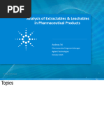 USP-NF 1663 Assessment of Extractables Associated With Pharmaceutical ...