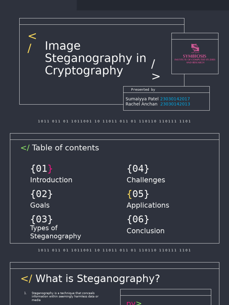 Applications of Image Steganography | PDF | Information Age | Cyberspace