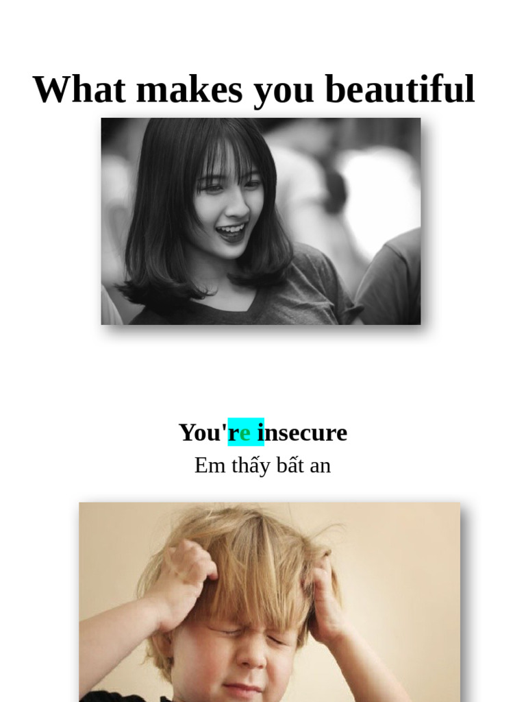 What Makes You Beautiful | PDF