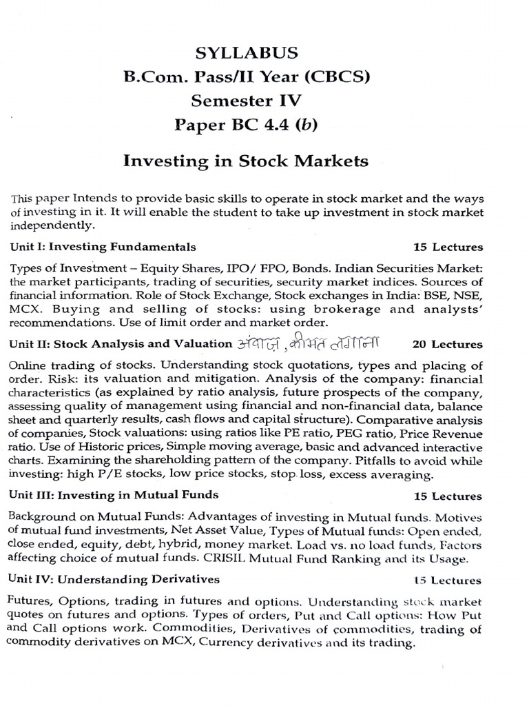 Investing in Stock Market 10 Year For Mental? | PDF | Bonds (Finance ...